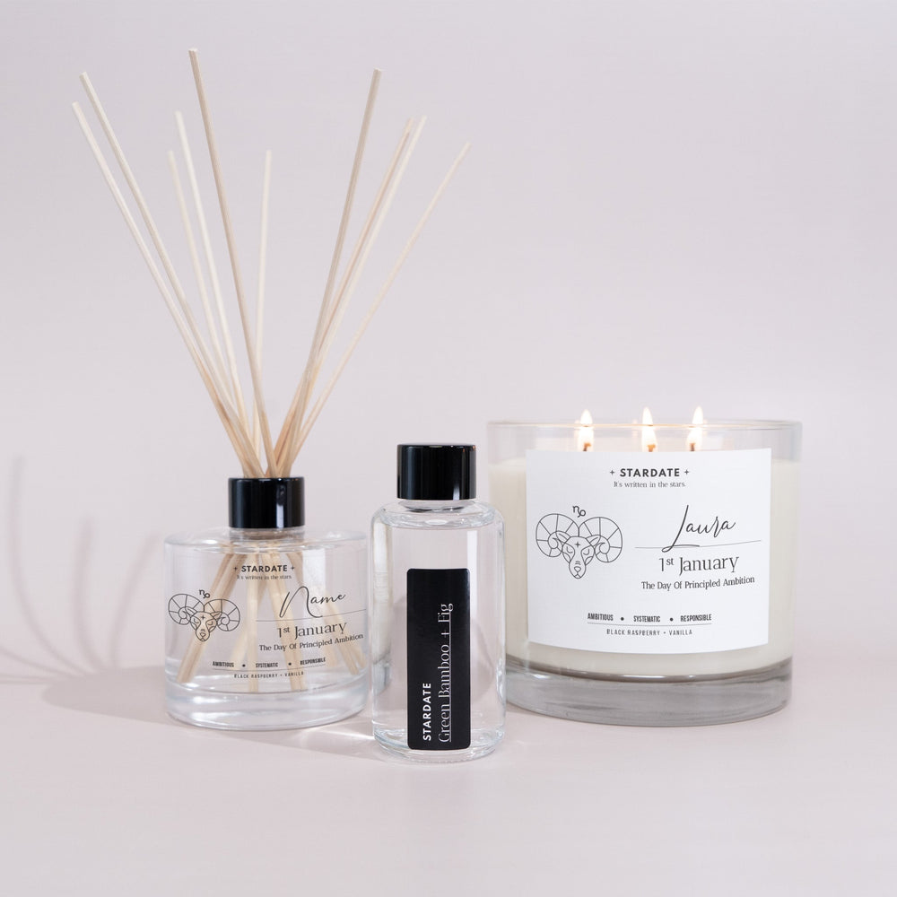 Stardate | Personalised Zodiac Birthday Candles