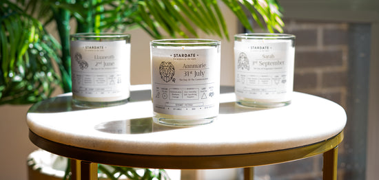 Personalise Candle & Gift Offer | Stardate